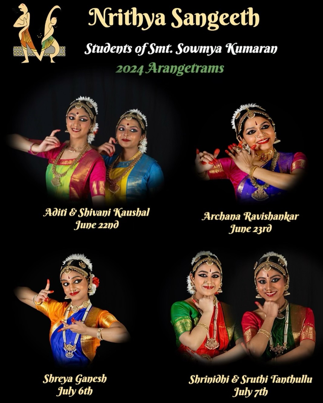 Upcoming Events - NRITHYA SANGEETH